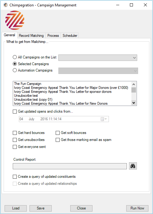 Manage Campaign Results – Zeidman Development