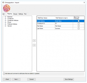 Import – Mapping – Zeidman Development